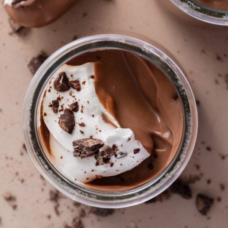 Homemade Creamy Chocolate Pudding