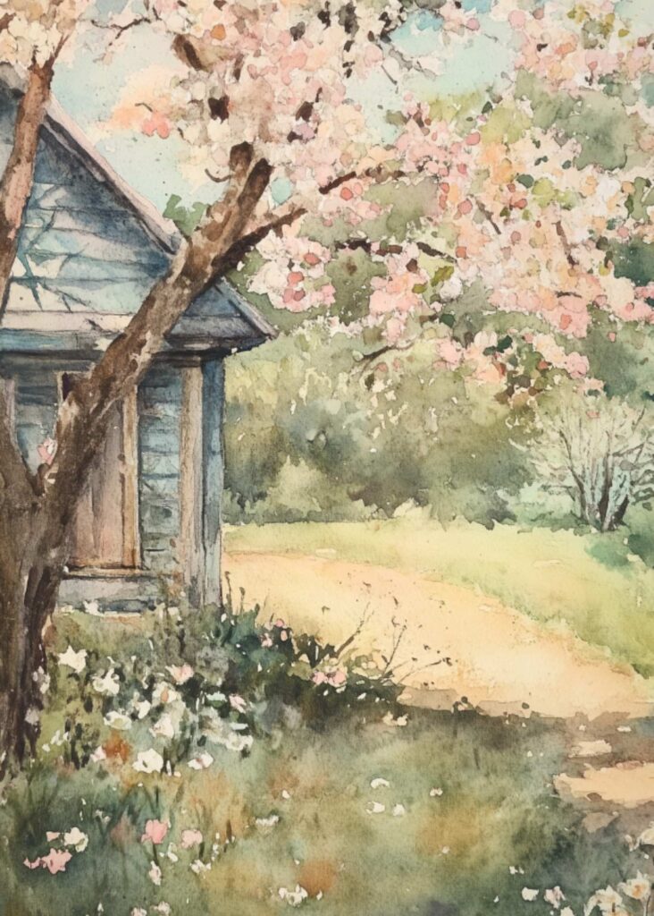 Spring Landscape Wall Art Printables