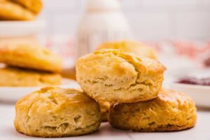 Flaky Sourdough Biscuits (Discard Recipe)