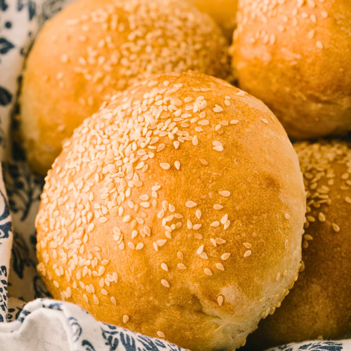 Chewy Italian Sesame Rolls