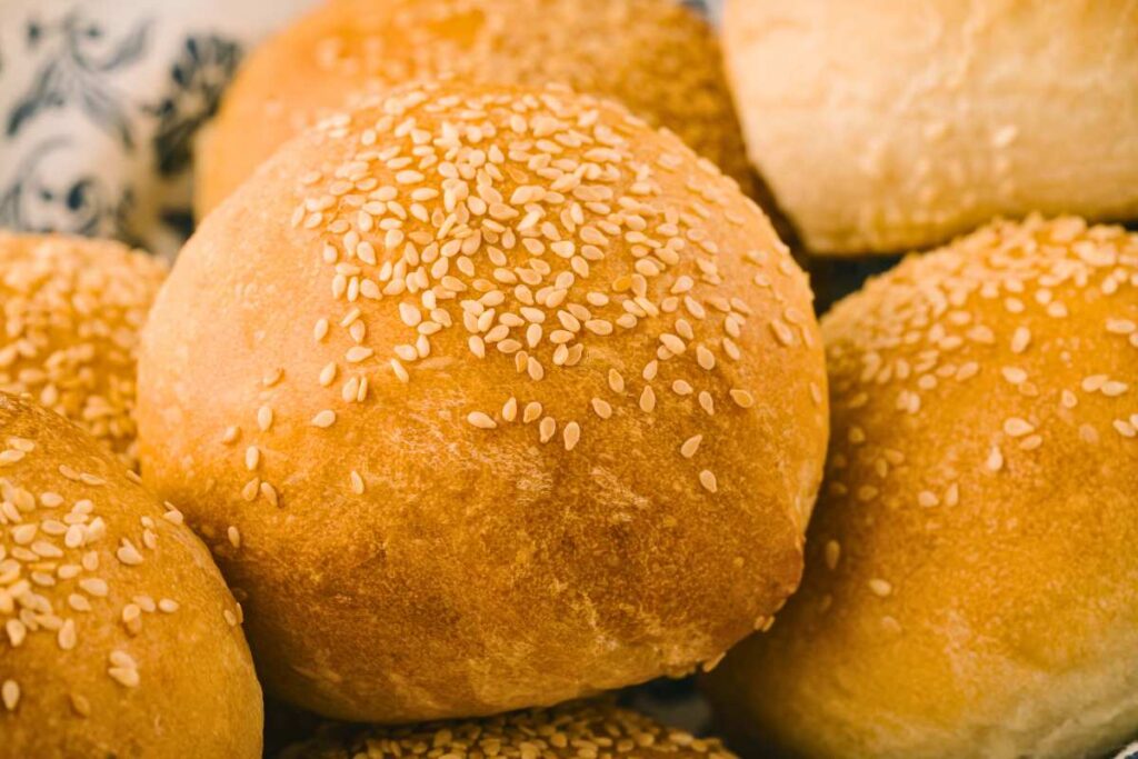 Chewy Italian Sesame Rolls