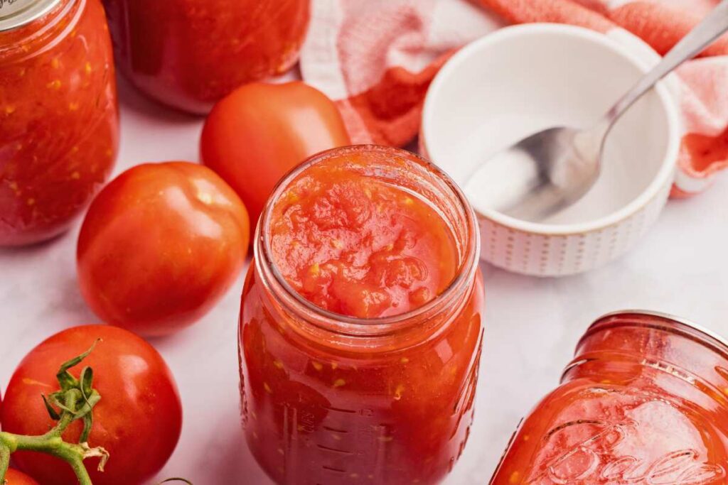 Home Canned Crushed Tomatoes