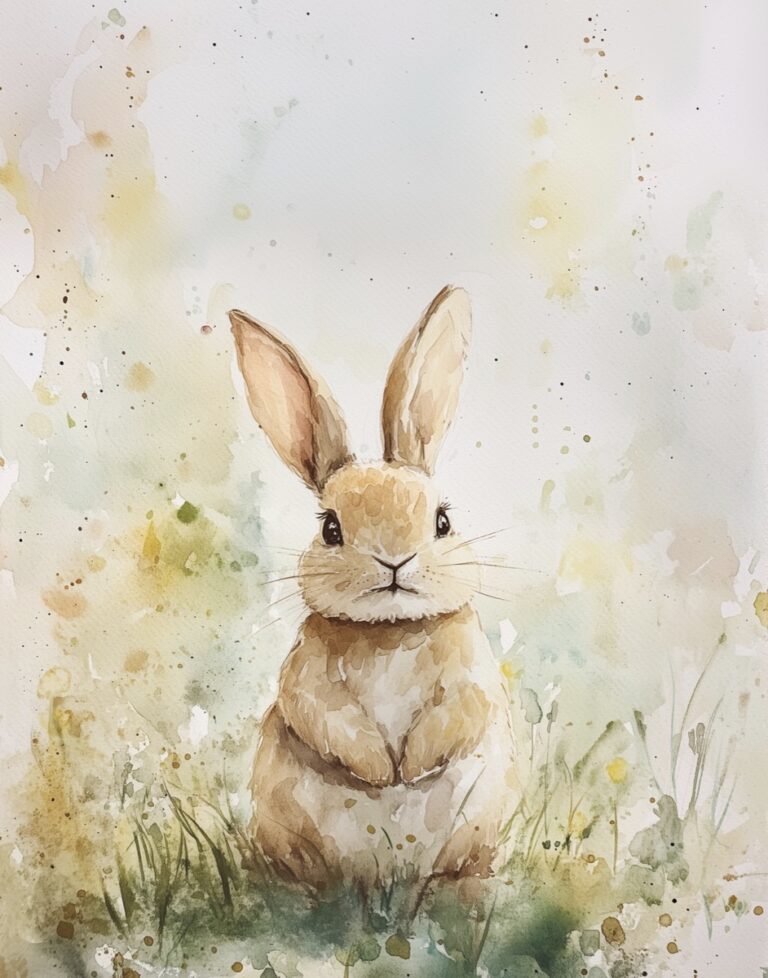Free Easter Bunny Prints for Your Home