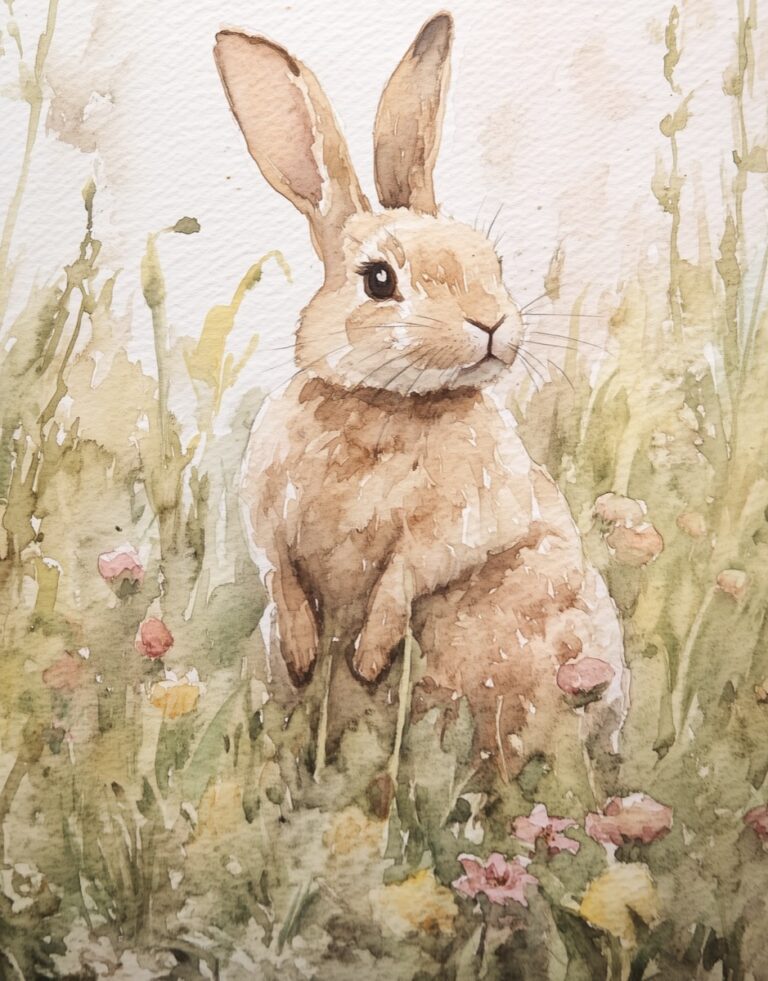 Free Easter Bunny Prints for Your Home