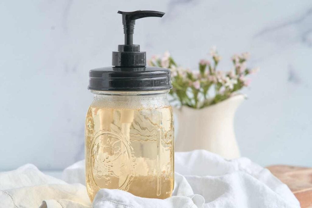 DIY Liquid Soap (Coconut & Olive Oil)