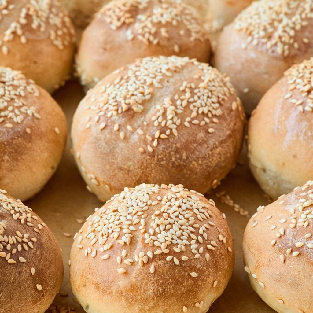 Crusty Italian Sourdough Rolls