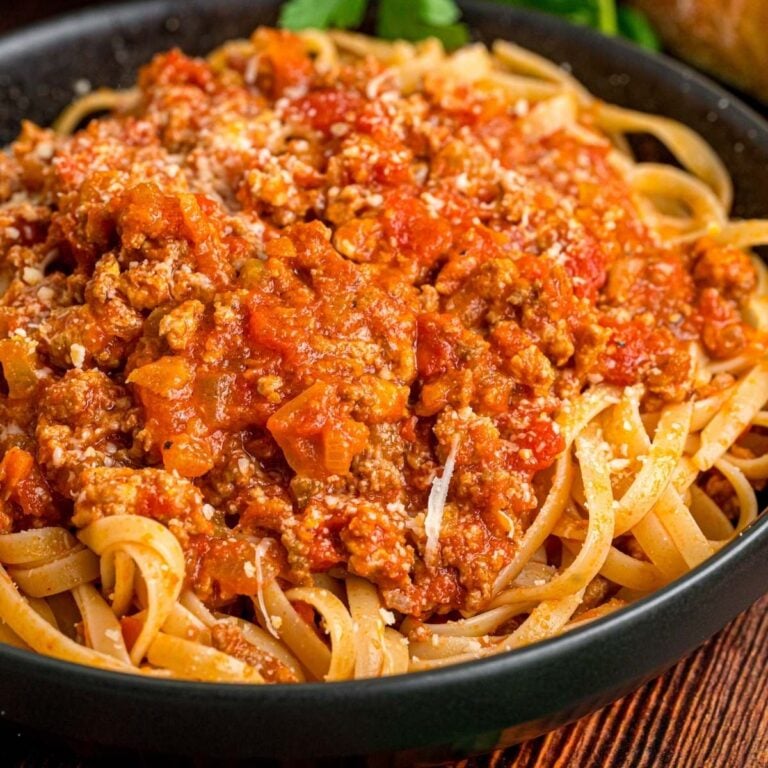 Classic Bolognese with Ground Beef and Pork